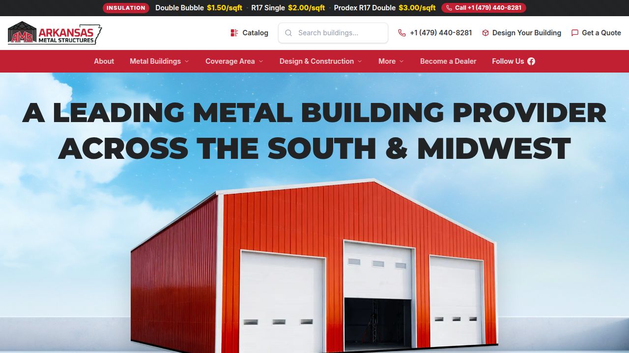 Arkansas Metal Structures | Metal Buildings, Garages, Carports & Barns